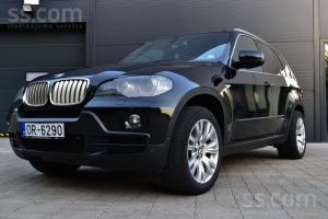 Melns BMW X5 2009 Rīga, ar dzinēja tilpumu 3.00 L un nobraukumu 351 tūkst. km par 8500 €, foto 4 vietnē AUTOMOTO.COM.LV