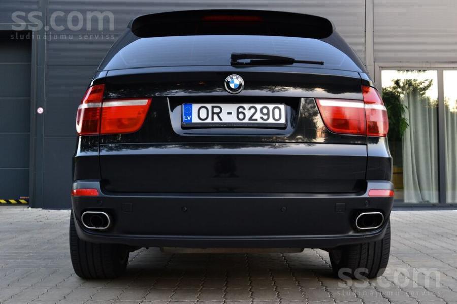Melns BMW X5 2009 Rīga, ar dzinēja tilpumu 3.00 L un nobraukumu 351 tūkst. km par 8500 €, foto 8 vietnē AUTOMOTO.COM.LV