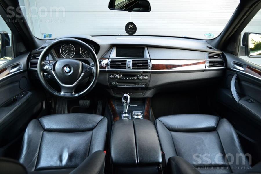 Melns BMW X5 2009 Rīga, ar dzinēja tilpumu 3.00 L un nobraukumu 351 tūkst. km par 8500 €, foto 11 vietnē AUTOMOTO.COM.LV