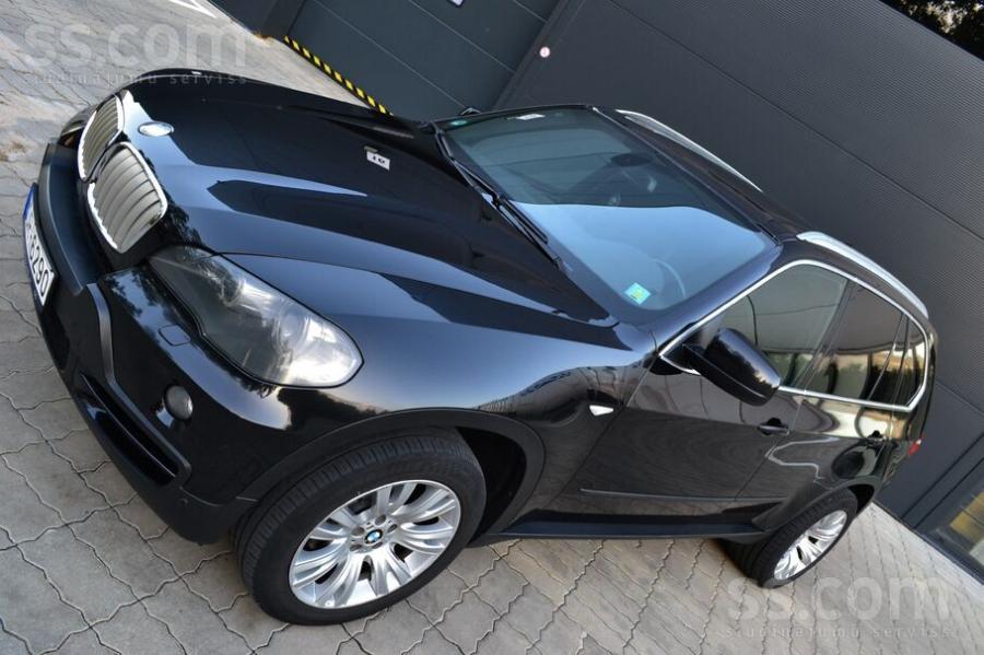 Melns BMW X5 2009 Rīga, ar dzinēja tilpumu 3.00 L un nobraukumu 351 tūkst. km par 8500 €, foto 17 vietnē AUTOMOTO.COM.LV