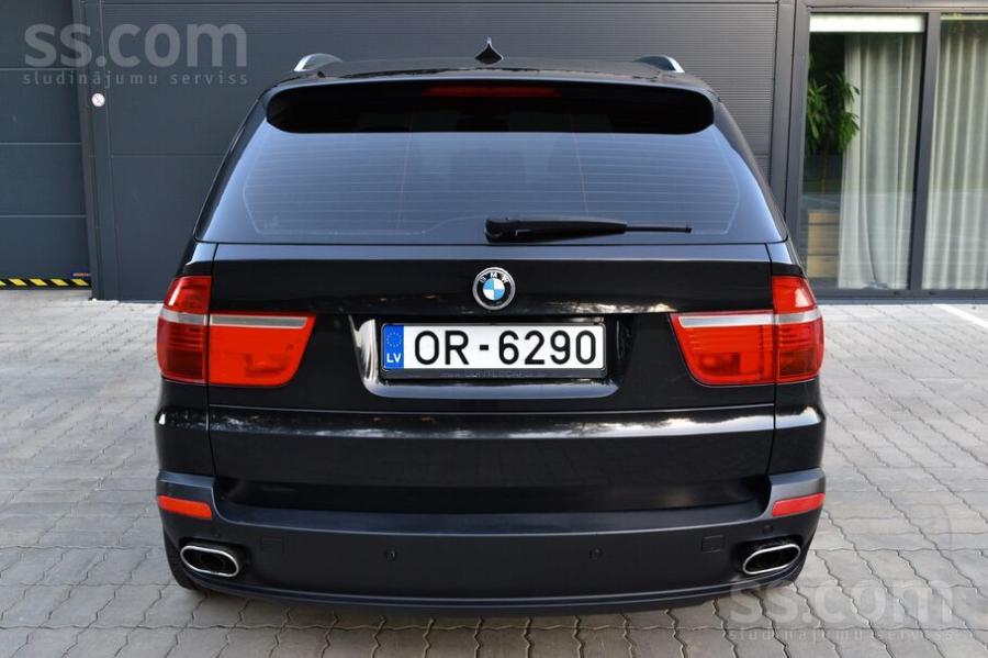 Melns BMW X5 2009 Rīga, ar dzinēja tilpumu 3.00 L un nobraukumu 351 tūkst. km par 8500 €, foto 19 vietnē AUTOMOTO.COM.LV