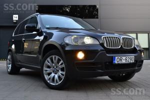 Melns BMW X5 2009 Rīga, ar dzinēja tilpumu 3.00 L un nobraukumu 351 tūkst. km par 8500 €, foto 21 vietnē AUTOMOTO.COM.LV