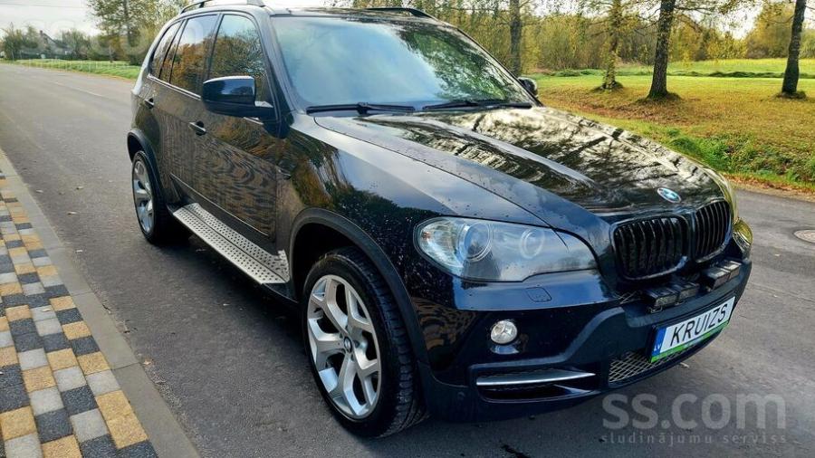 Melns BMW X5 2009 Balvi, ar dzinēja tilpumu 3.00 L un nobraukumu 0 tūkst. km par 11950 €, foto 3 vietnē AUTOMOTO.COM.LV