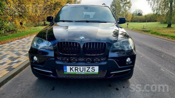 BMW X5 2009 Balvi vietnē Melns BMW X5 2009 Balvi, ar dzinēja tilpumu 3.00 L un nobraukumu 0 tūkst. km par 11950 €, foto 5 vietnē AUTOMOTO.COM.LV