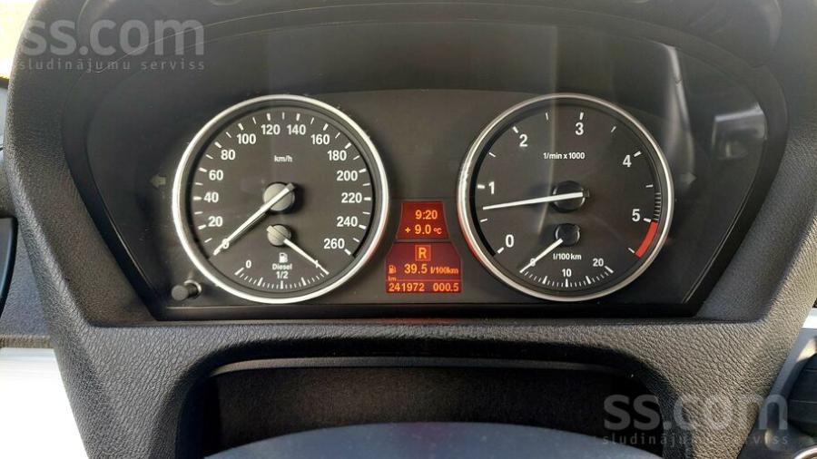 Melns BMW X5 2009 Balvi, ar dzinēja tilpumu 3.00 L un nobraukumu 0 tūkst. km par 11950 €, foto 14 vietnē AUTOMOTO.COM.LV