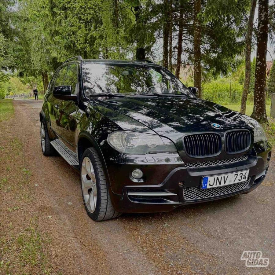 Melns BMW X5 2009 Viļņa, ar dzinēja tilpumu 3.00 L un nobraukumu 382 tūkst. km par 7000 €, foto 14 vietnē AUTOMOTO.COM.LV