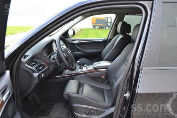 Melns BMW X5 2009 Rīga, ar dzinēja tilpumu 3.00 L un nobraukumu 288 tūkst. km par 8950 €, foto 8 vietnē AUTOMOTO.COM.LV