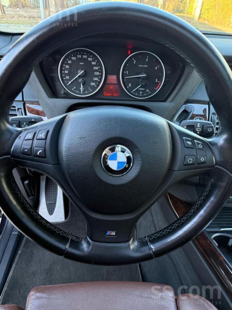 Melns BMW X5 2010 Jelgava, ar dzinēja tilpumu 3.00 L un nobraukumu 430 tūkst. km par 9990 €, foto 5 vietnē AUTOMOTO.COM.LV