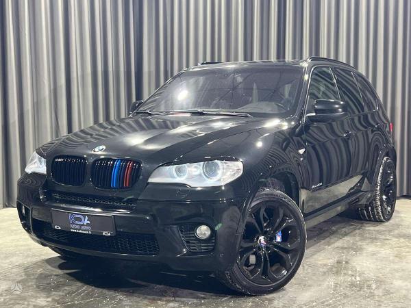Black BMW X5 2010 in Marijampole, with an engine capacity of 2.99 L and mileage of 278 thousand km for 11250 €, photo 7 on AUTOMOTO.COM.LV