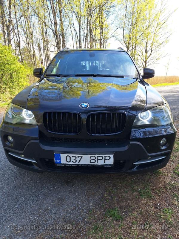 Black BMW X5 2010 in Parnu, with an engine capacity of 3.00 L and mileage of 346 thousand km for 10400 €, photo 1 on AUTOMOTO.COM.LV