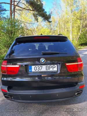 Black BMW X5 2010 in Parnu, with an engine capacity of 3.00 L and mileage of 346 thousand km for 10400 €, photo 5 on AUTOMOTO.COM.LV