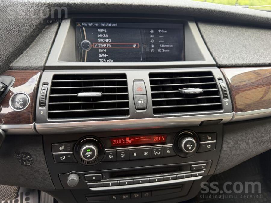 Melns BMW X5 2010 Rīga, ar dzinēja tilpumu 3.00 L un nobraukumu 260 tūkst. km par 10500 €, foto 8 vietnē AUTOMOTO.COM.LV