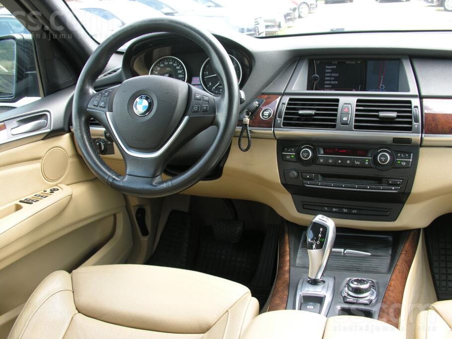 Melns BMW X5 2010 Rīga, ar dzinēja tilpumu 3.00 L un nobraukumu 280 tūkst. km par 9950 €, foto 17 vietnē AUTOMOTO.COM.LV