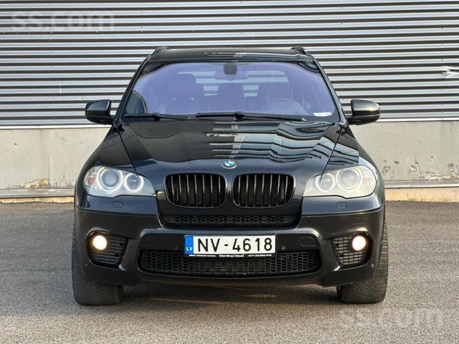 Melns BMW X5 2010 Rīga, ar dzinēja tilpumu 3.00 L un nobraukumu 324 tūkst. km par 10500 €, foto 5 vietnē AUTOMOTO.COM.LV