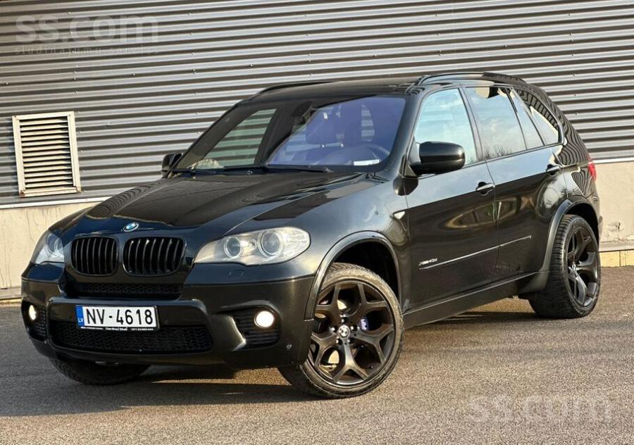 Melns BMW X5 2010 Rīga, ar dzinēja tilpumu 3.00 L un nobraukumu 324 tūkst. km par 10500 €, foto 8 vietnē AUTOMOTO.COM.LV