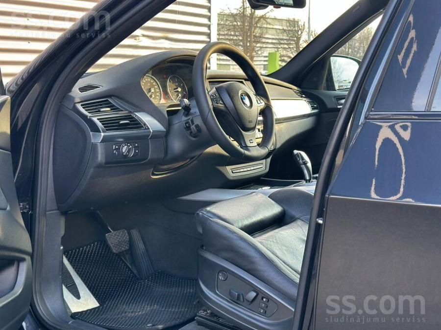 Melns BMW X5 2010 Rīga, ar dzinēja tilpumu 3.00 L un nobraukumu 324 tūkst. km par 10500 €, foto 9 vietnē AUTOMOTO.COM.LV