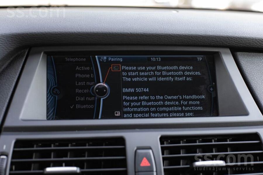 Melns BMW X5 2010 Rīga, ar dzinēja tilpumu 3.00 L un nobraukumu 329 tūkst. km par 8990 €, foto 24 vietnē AUTOMOTO.COM.LV