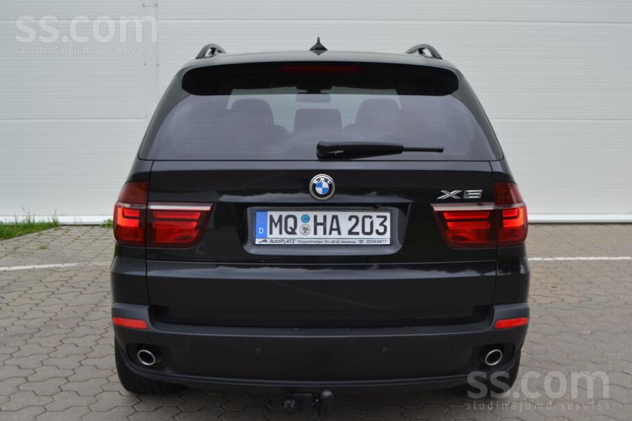 Melns BMW X5 2010 Rīga, ar dzinēja tilpumu 3.00 L un nobraukumu 280 tūkst. km par 10950 €, foto 6 vietnē AUTOMOTO.COM.LV