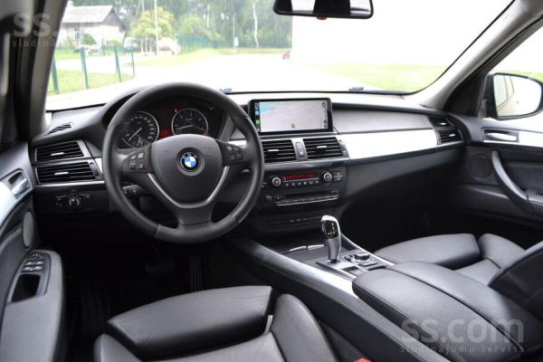 Melns BMW X5 2010 Rīga, ar dzinēja tilpumu 3.00 L un nobraukumu 280 tūkst. km par 10950 €, foto 8 vietnē AUTOMOTO.COM.LV