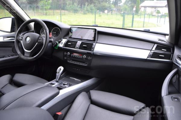 Melns BMW X5 2010 Rīga, ar dzinēja tilpumu 3.00 L un nobraukumu 280 tūkst. km par 10950 €, foto 9 vietnē AUTOMOTO.COM.LV