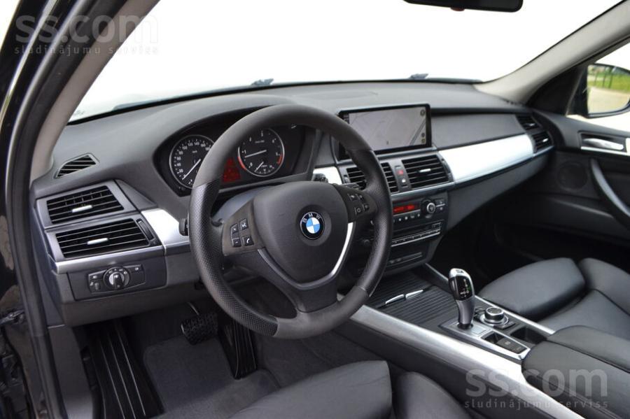 Melns BMW X5 2010 Rīga, ar dzinēja tilpumu 3.00 L un nobraukumu 280 tūkst. km par 10950 €, foto 15 vietnē AUTOMOTO.COM.LV