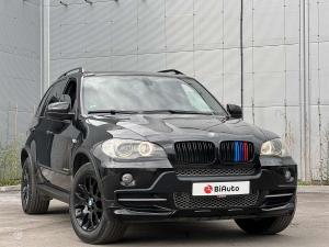 Black BMW X5 2010 in Utena, with an engine capacity of 2.99 L and mileage of 335 thousand km for 8950 €, photo 3 on AUTOMOTO.COM.LV