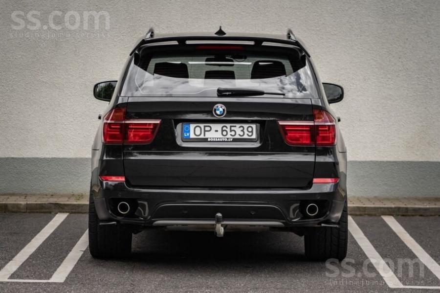 Melns BMW X5 2010 Rīga, ar dzinēja tilpumu 3.00 L un nobraukumu 240 tūkst. km par 11500 €, foto 6 vietnē AUTOMOTO.COM.LV