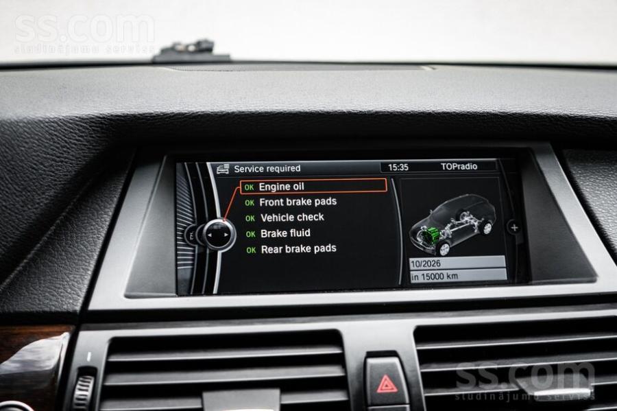 Melns BMW X5 2010 Rīga, ar dzinēja tilpumu 3.00 L un nobraukumu 240 tūkst. km par 11500 €, foto 27 vietnē AUTOMOTO.COM.LV