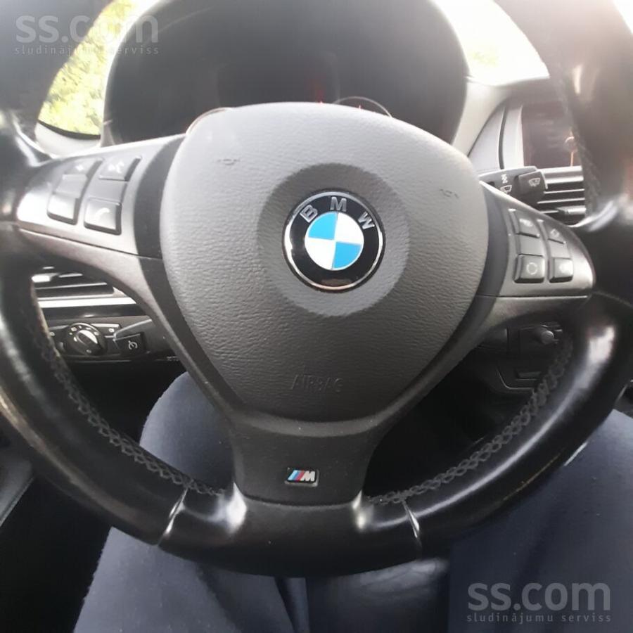 Black BMW X5 2010 in Preili, with an engine capacity of 3.00 L and mileage of 323 thousand km for 11500 €, photo 10 on AUTOMOTO.COM.LV