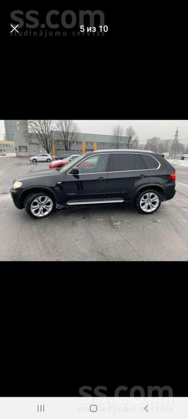 Melns BMW X5 2010 Rīga, ar dzinēja tilpumu 3.00 L un nobraukumu 288 tūkst. km par 12000 €, foto 3 vietnē AUTOMOTO.COM.LV
