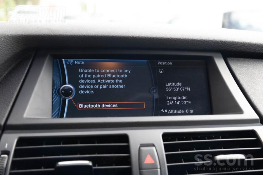 Melns BMW X5 2010 Rīga, ar dzinēja tilpumu 3.00 L un nobraukumu 394 tūkst. km par 7990 €, foto 20 vietnē AUTOMOTO.COM.LV