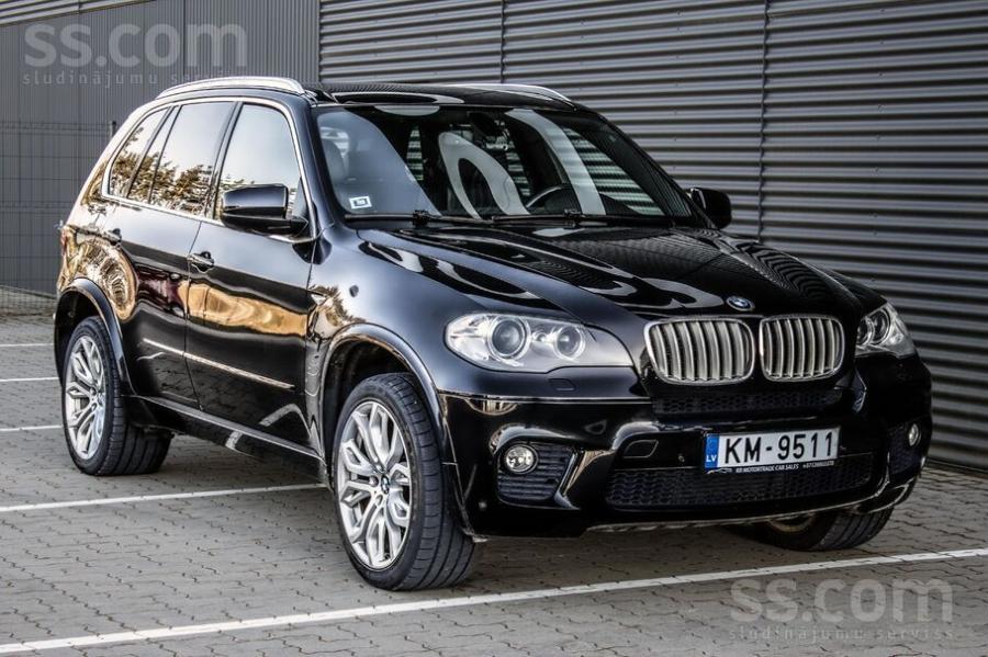 Melns BMW X5 2011 Rīga, ar dzinēja tilpumu 3.00 L un nobraukumu 168 tūkst. km par 13990 €, foto 1 vietnē AUTOMOTO.COM.LV
