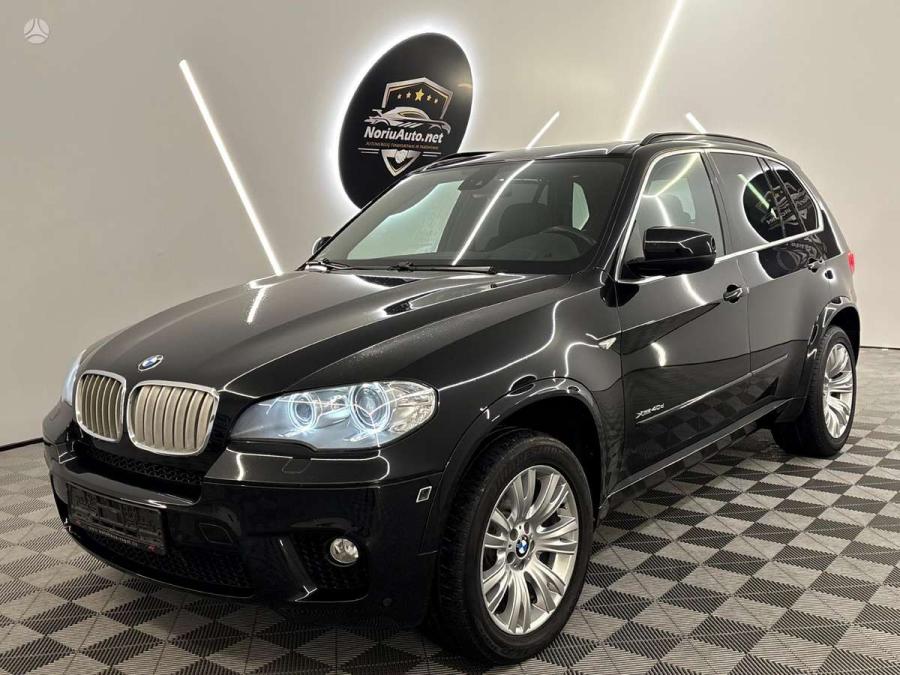 Black BMW X5 2011 in Marijampole, with an engine capacity of 2.99 L and mileage of 246 thousand km for 12999 €, photo 28 on AUTOMOTO.COM.LV