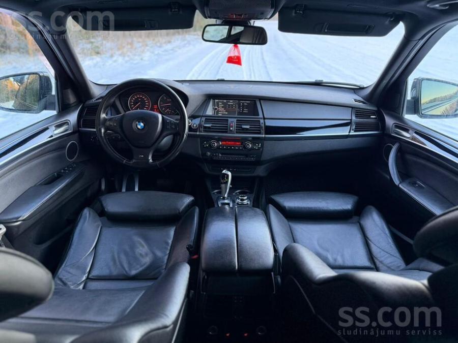 Melns BMW X5 2011 Rīga, ar dzinēja tilpumu 3.00 L un nobraukumu 432 tūkst. km par 9600 €, foto 7 vietnē AUTOMOTO.COM.LV