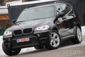 Black BMW X5 2011 in Riga, with an engine capacity of 3.00 L and mileage of 0 thousand km for 11690 €, photo  on AUTOMOTO.COM.LV