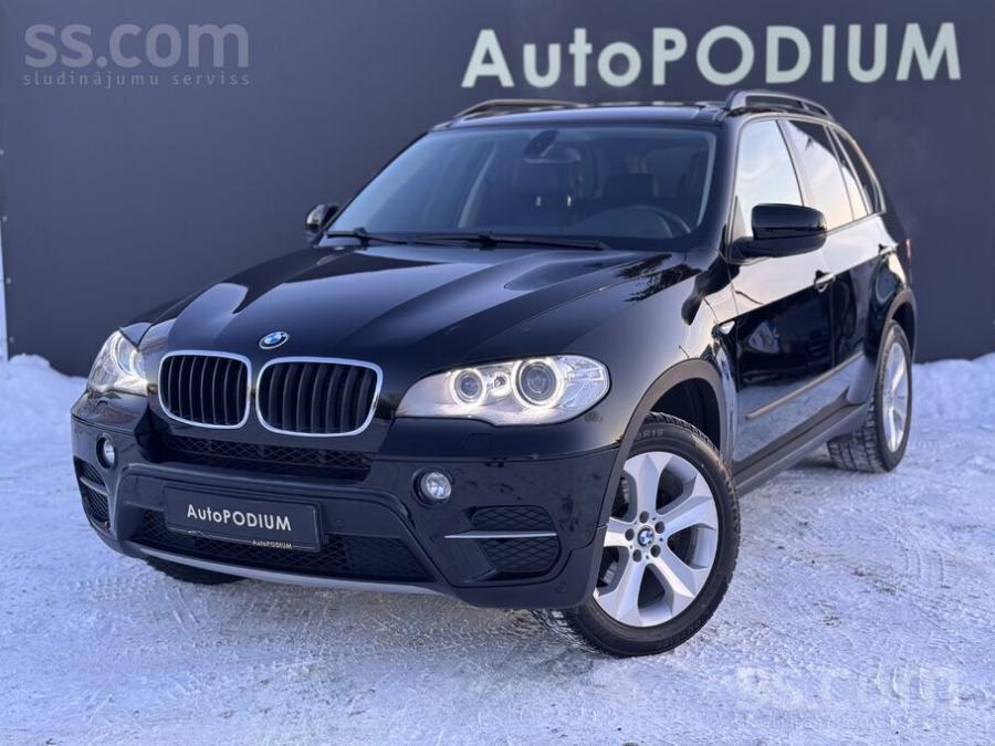 Melns BMW X5 2011 Rīga, ar dzinēja tilpumu 3.00 L un nobraukumu 225 tūkst. km par 10990 €, foto 1 vietnē AUTOMOTO.COM.LV