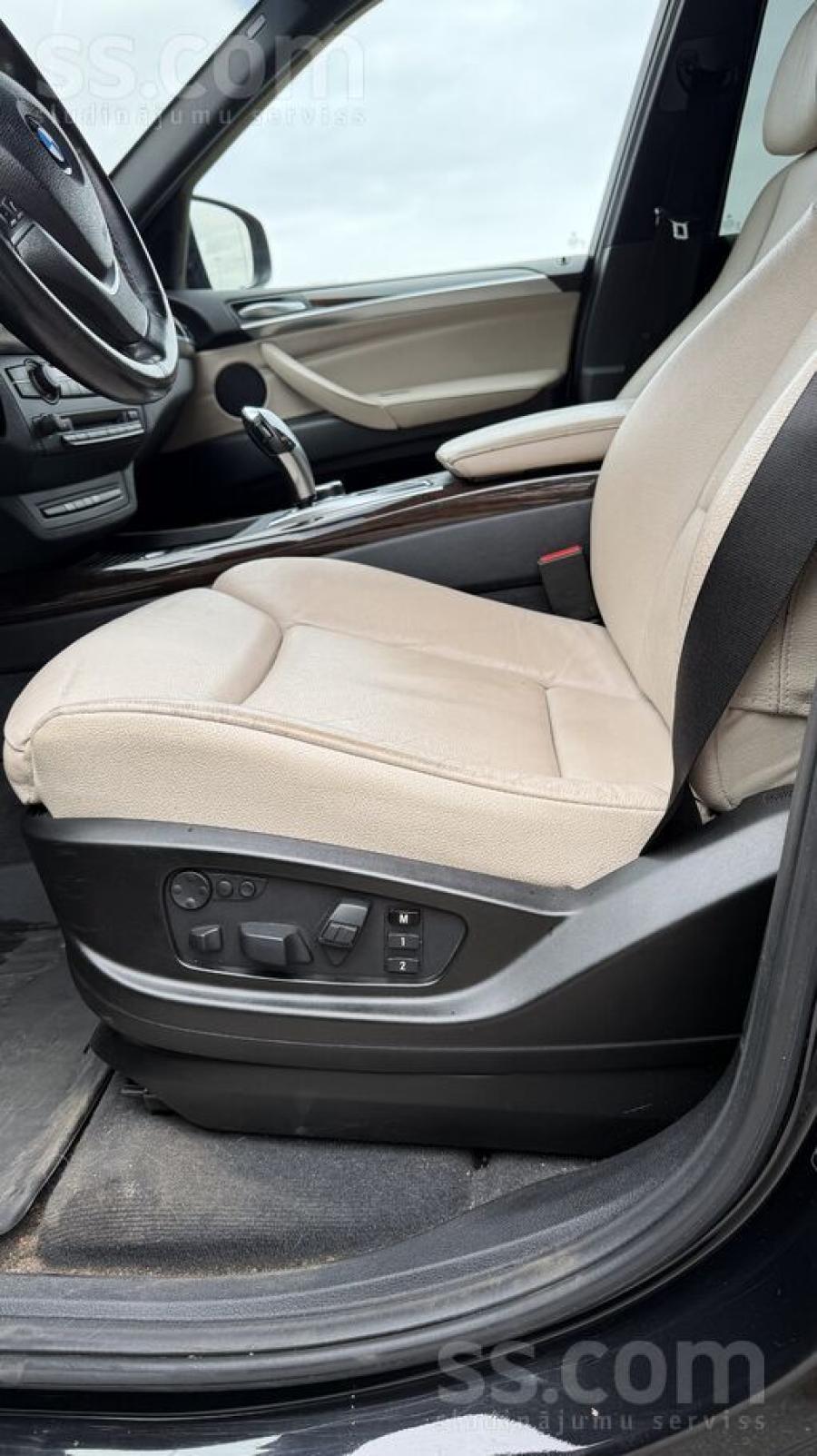 Melns BMW X5 2011 Rīga, ar dzinēja tilpumu 3.00 L un nobraukumu 234 tūkst. km par 14200 €, foto 6 vietnē AUTOMOTO.COM.LV
