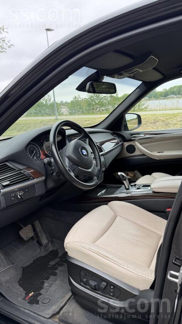 Melns BMW X5 2011 Rīga, ar dzinēja tilpumu 3.00 L un nobraukumu 234 tūkst. km par 14200 €, foto 6 vietnē AUTOMOTO.COM.LV