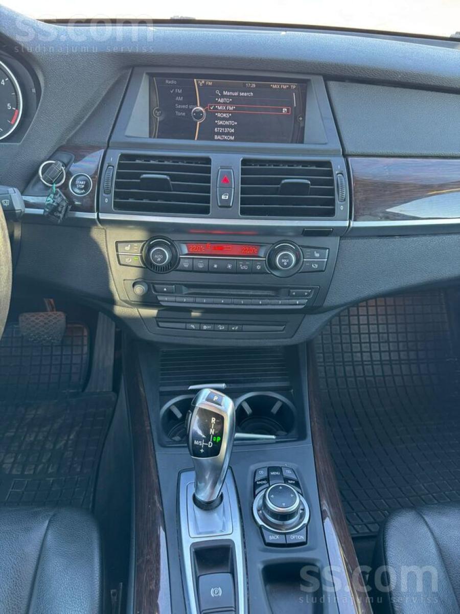 Melns BMW X5 2011 Rīga, ar dzinēja tilpumu 3.00 L un nobraukumu 0 tūkst. km par 10899 €, foto 20 vietnē AUTOMOTO.COM.LV