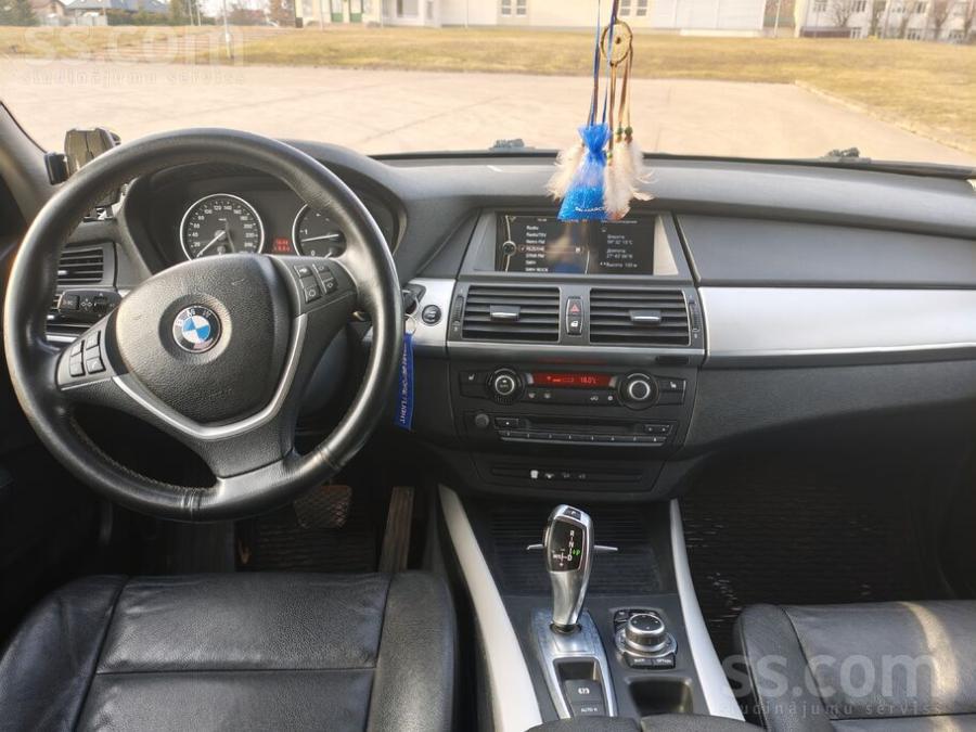 Melns BMW X5 2011 Rēzekne, ar dzinēja tilpumu 3.00 L un nobraukumu 334 tūkst. km par 9850 €, foto 3 vietnē AUTOMOTO.COM.LV