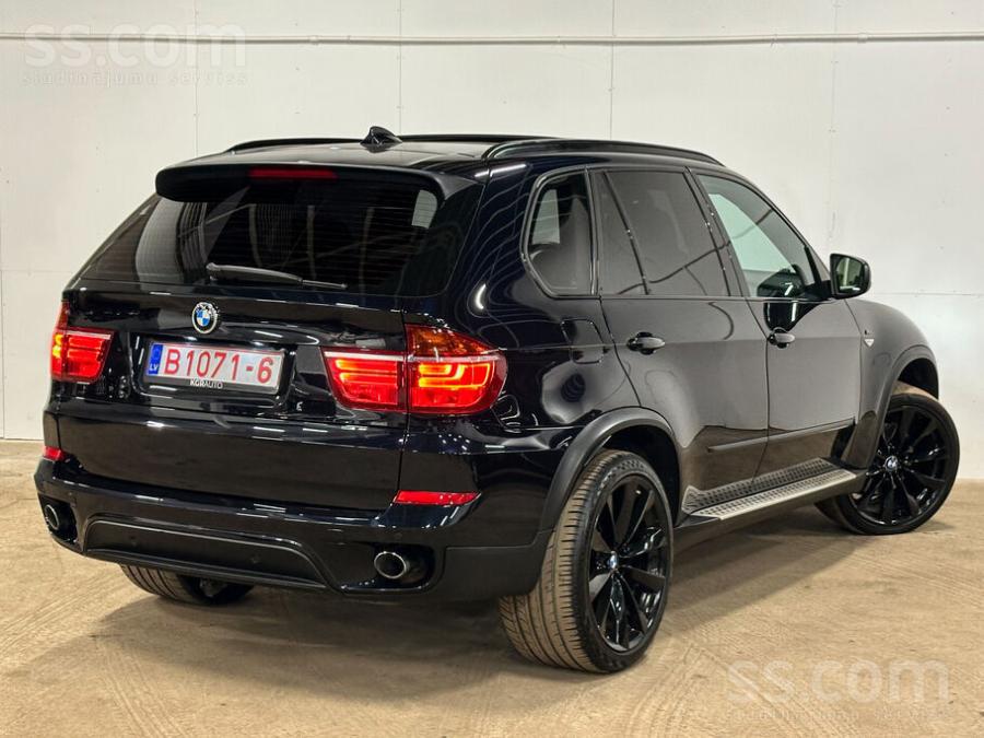 Черный БМВ Х5 2011 в Юрмала, объемом двигателя 3.00 л и пробегом 275 тыс. км за 15450 €, фото 12 на AUTOMOTO.COM.LV