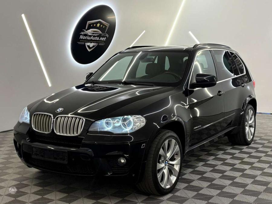 Black BMW X5 2011 in Marijampole, with an engine capacity of 2.99 L and mileage of 250 thousand km for 12450 €, photo 29 on AUTOMOTO.COM.LV