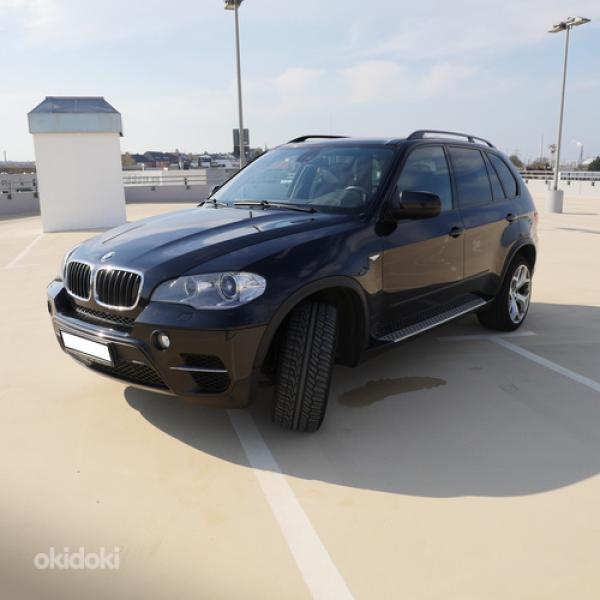 Black BMW X5 2011 in Narva, with an engine capacity of 3.00 L and mileage of 245 thousand km for 11500 €, photo 8 on AUTOMOTO.COM.LV