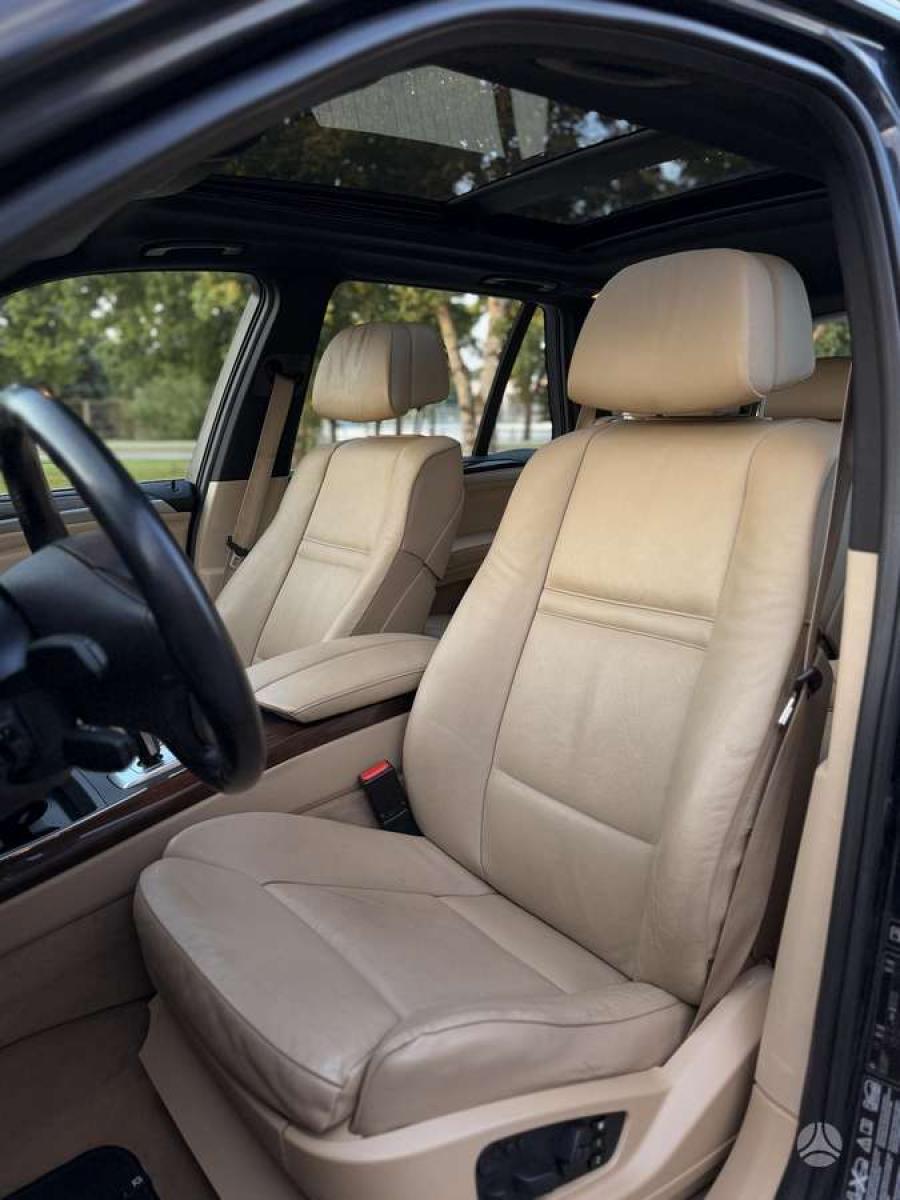 Melns BMW X5 2011 Tauragė, ar dzinēja tilpumu 2.99 L un nobraukumu 255 tūkst. km par 9400 €, foto 8 vietnē AUTOMOTO.COM.LV