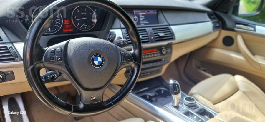 Melns BMW X5 2011 Rīga, ar dzinēja tilpumu 3.00 L un nobraukumu 265 tūkst. km par 14500 €, foto 6 vietnē AUTOMOTO.COM.LV