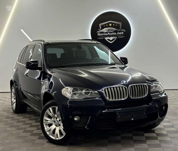 Black BMW X5 2011 in Marijampole, with an engine capacity of 2.99 L and mileage of 268 thousand km for 10999 €, photo 1 on AUTOMOTO.COM.LV