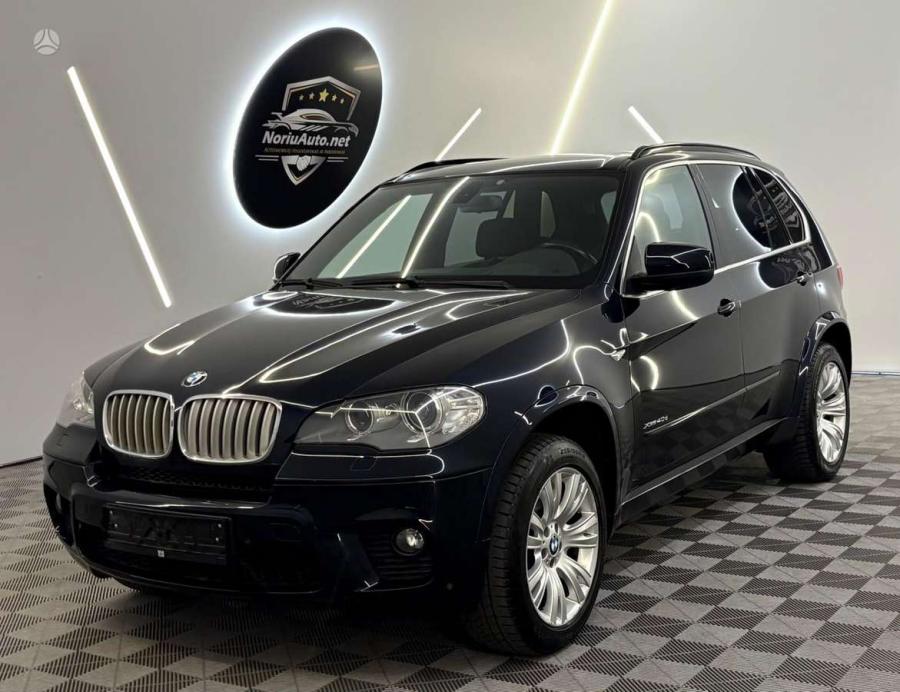 Black BMW X5 2011 in Marijampole, with an engine capacity of 2.99 L and mileage of 268 thousand km for 10999 €, photo 20 on AUTOMOTO.COM.LV
