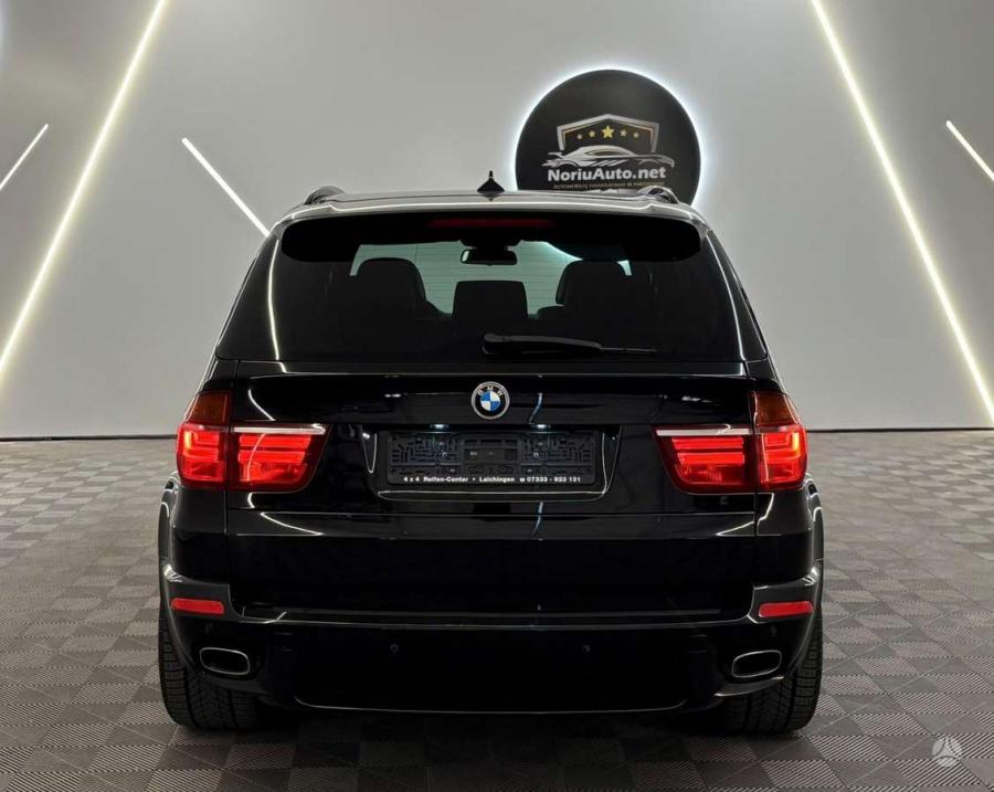 Black BMW X5 2011 in Marijampole, with an engine capacity of 2.99 L and mileage of 269 thousand km for 12650 €, photo 26 on AUTOMOTO.COM.LV