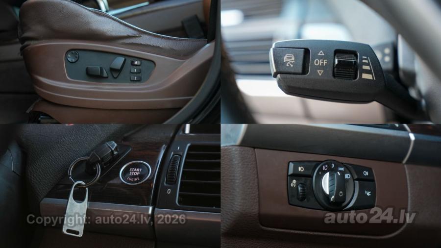 Black BMW X5 2011 in Tallinn, with an engine capacity of 3.00 L and mileage of 270 thousand km for 15299 €, photo 16 on AUTOMOTO.COM.LV