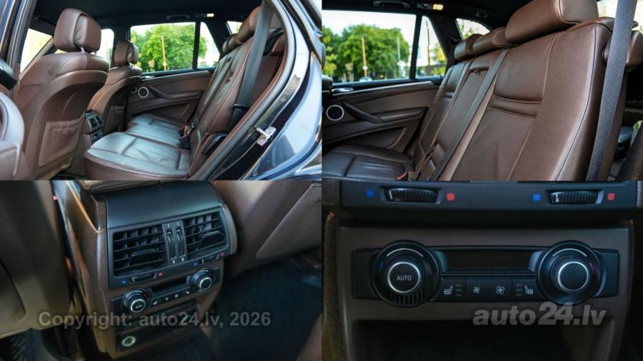 Black BMW X5 2011 in Tallinn, with an engine capacity of 3.00 L and mileage of 270 thousand km for 15299 €, photo 17 on AUTOMOTO.COM.LV